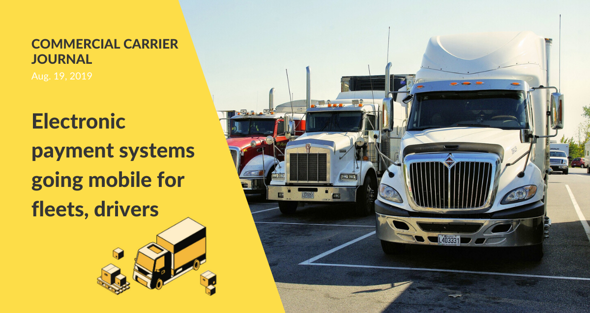 Electronic payment systems going mobile for fleets, drivers | RoadSync